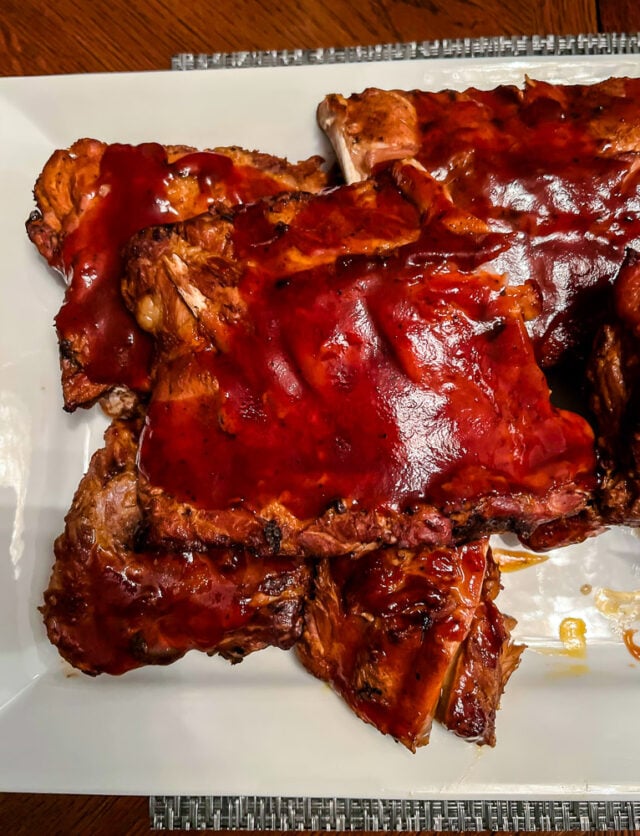 Fall off the Bone Pork Ribs - Lisa G Cooks