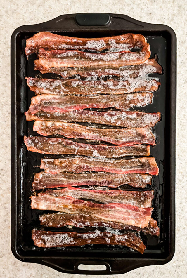Baked Bacon - Lisa G Cooks