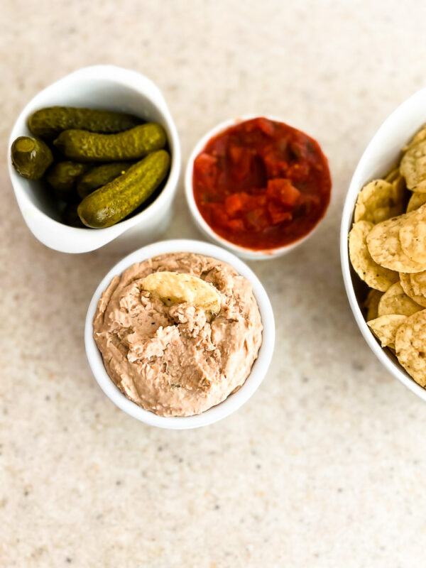 Spicy Bean Dip - Lisa G Cooks