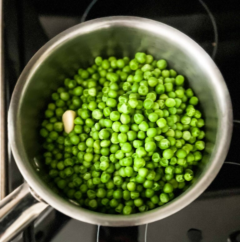 Green Pea Purée - Lisa G Cooks