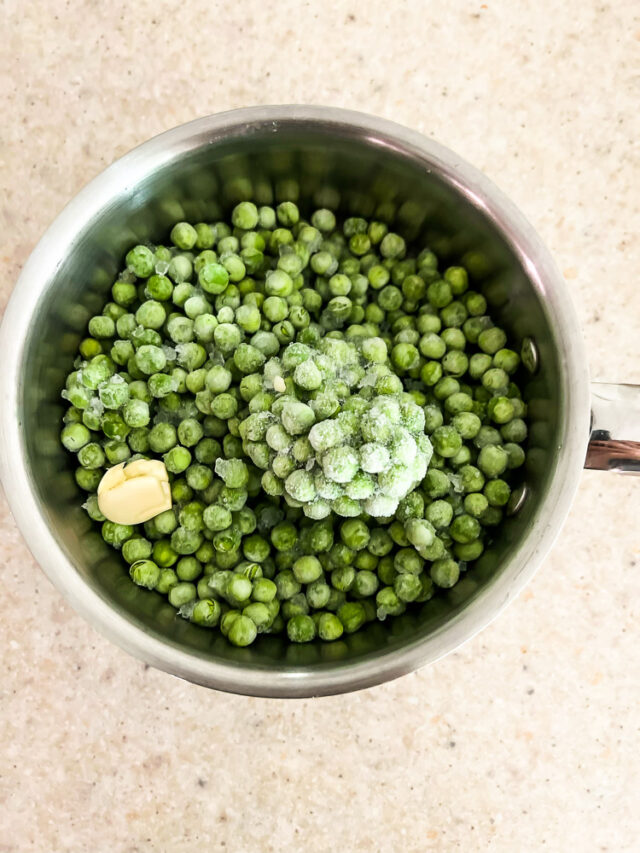 Green Pea Purée - Lisa G Cooks