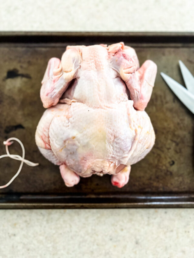 Roasted Split Chicken - Lisa G Cooks